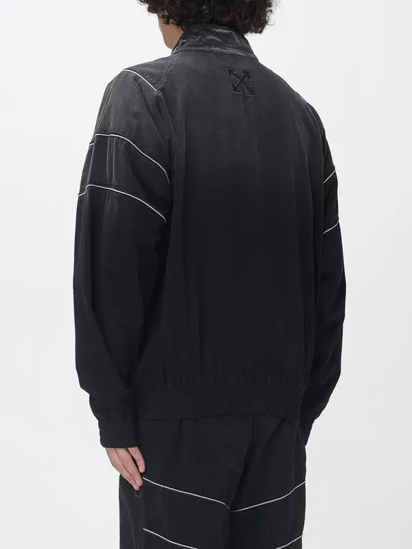 Off-White Faded Effect Track Top