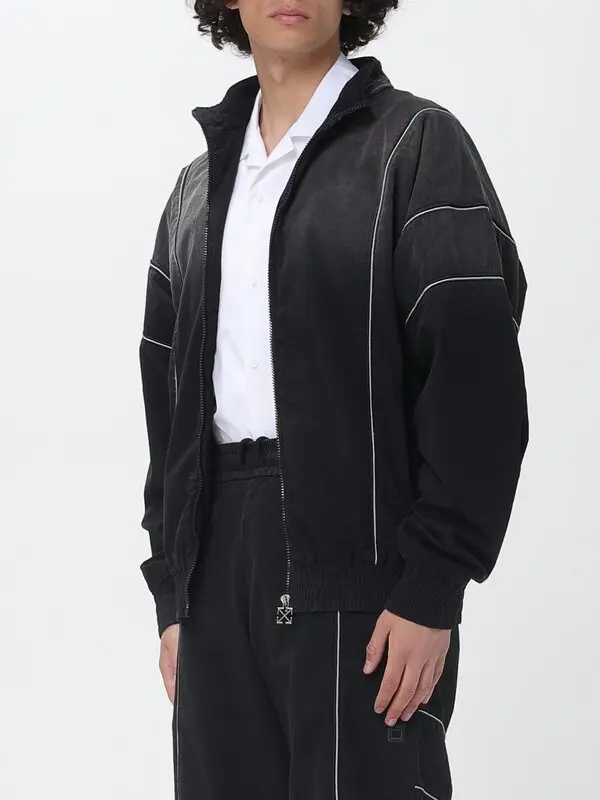Off-White Faded Effect Track Top