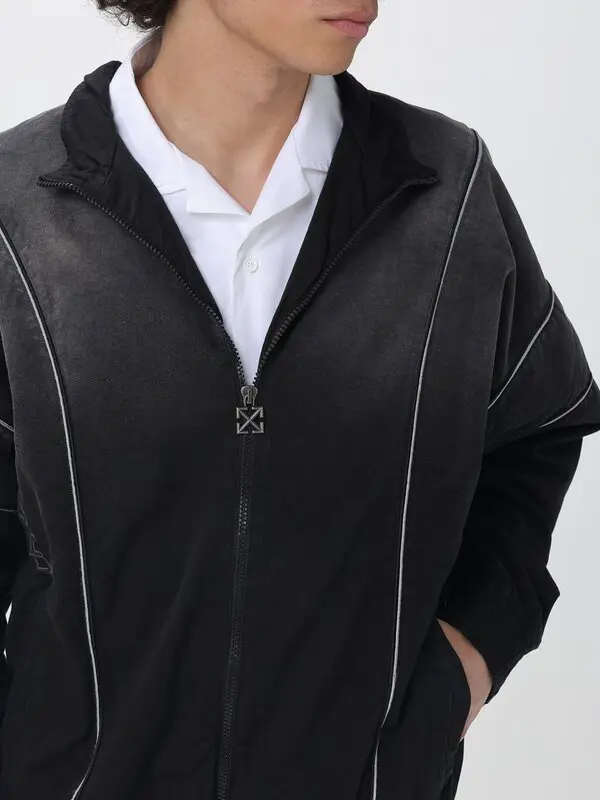 Off-White Faded Effect Track Top