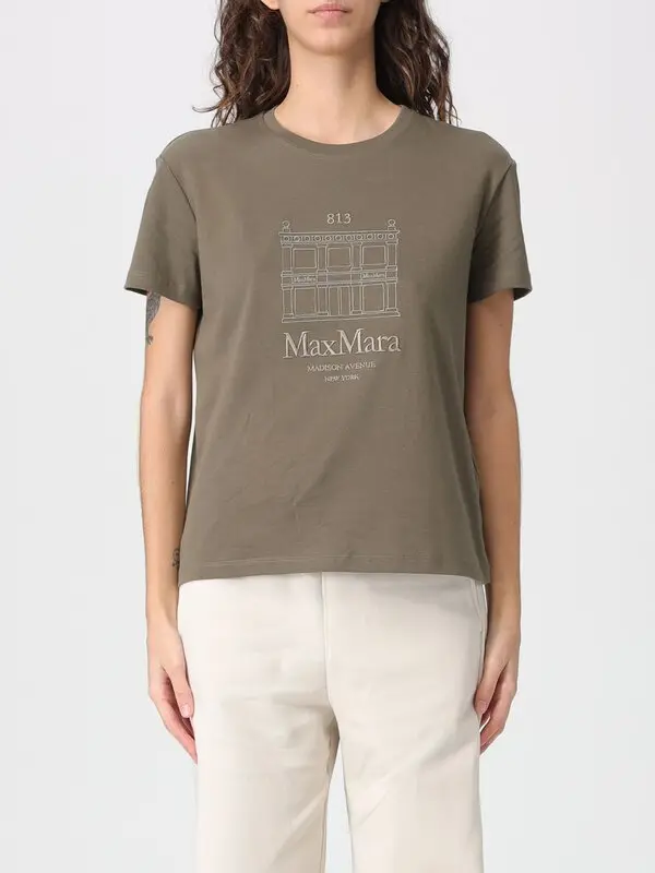 Max Mara T-shirt Colour - Green