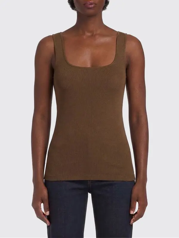 ENTIRE STUDIOS Viscose Top - Brown