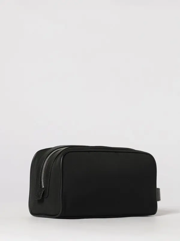 Bally Nylon Beauty Case With Bicolour Stripe Detail