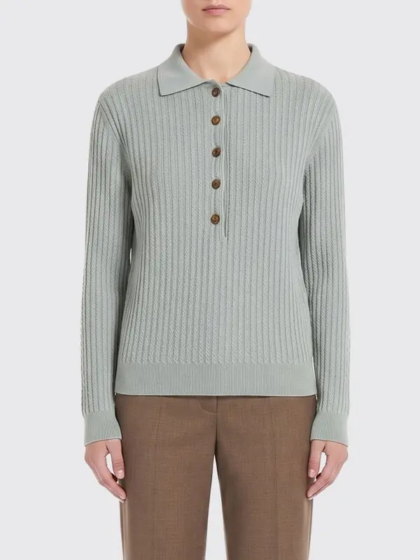 BLAZÉ MILANO Cotton And Silk Knit Polo Shirt