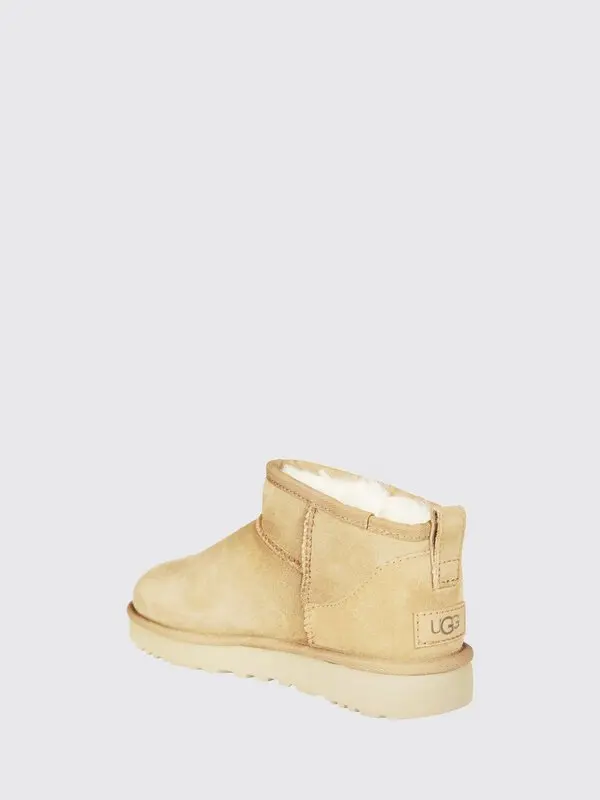 UGG Classic Ultra Mini Waterproof Suede Ankle Boots - Brown