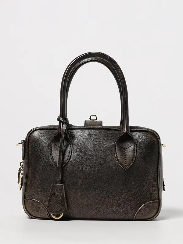 GOLDEN GOOSE Vita Aged Leather Bag