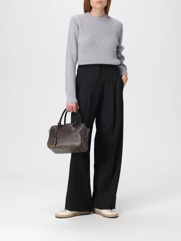 GOLDEN GOOSE Vita Aged Leather Bag