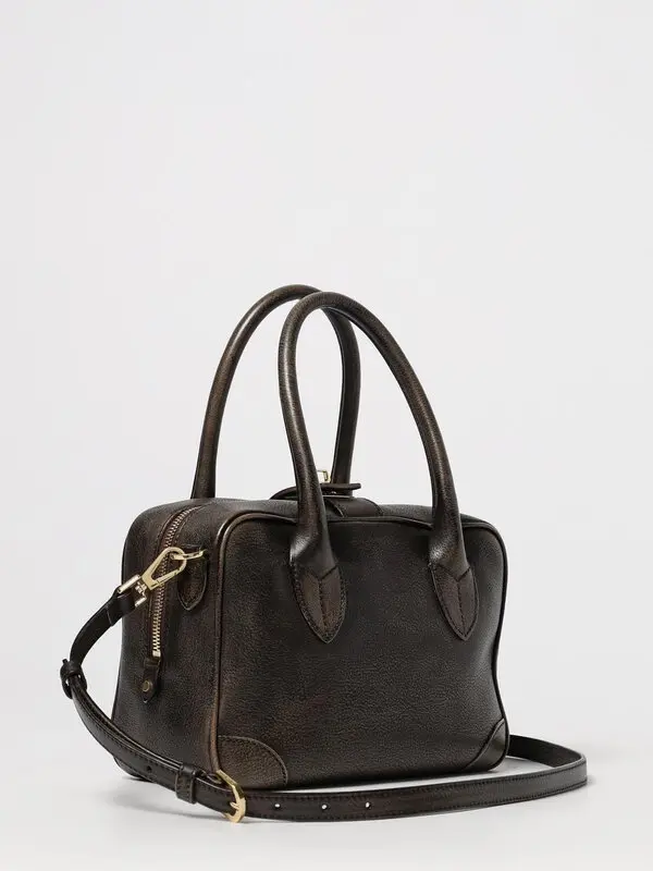 GOLDEN GOOSE Vita Aged Leather Bag