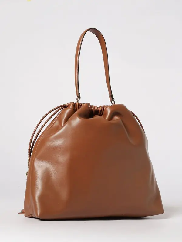 Etro Kalispera Large Leather Shoulder Bag With Tassels