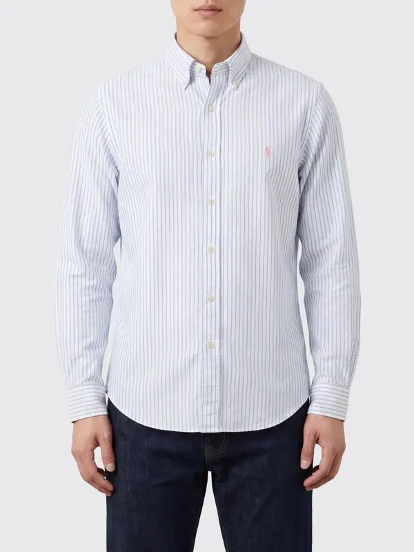 Polo Ralph Lauren Striped Linen Shirt - White