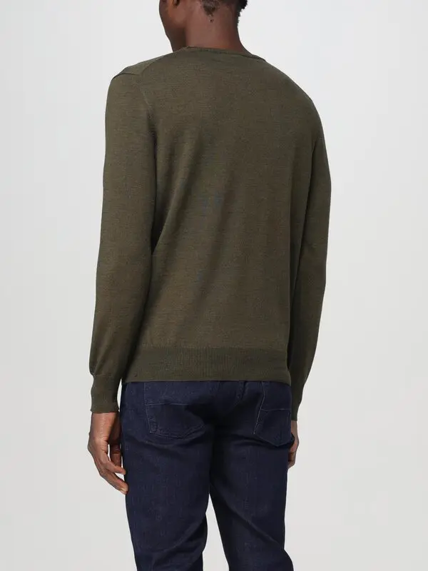 XC Zip-up Fine Knit Jumper - Military