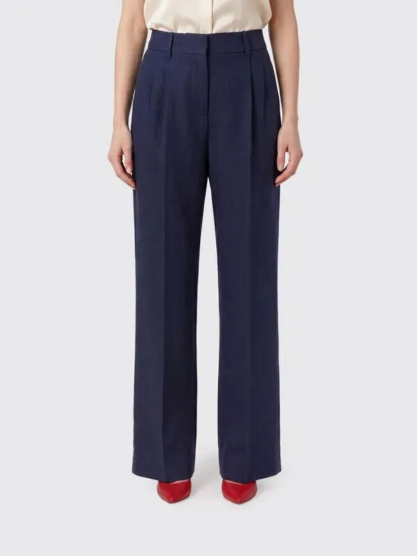 BLAZÉ MILANO Savanna Linen And Silk Trousers
