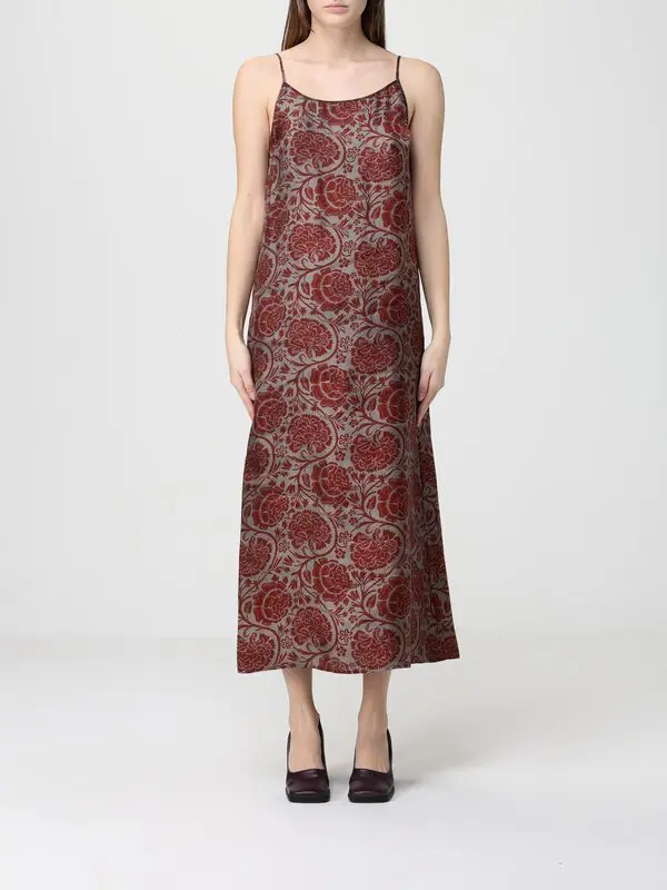 UMA WANG Anaya Viscose Blend Midi Dress