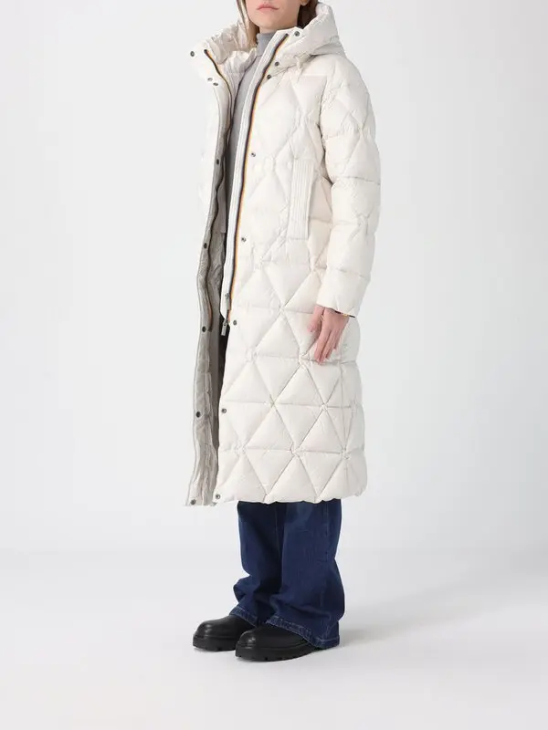 K-WAY Quilted Down Coat