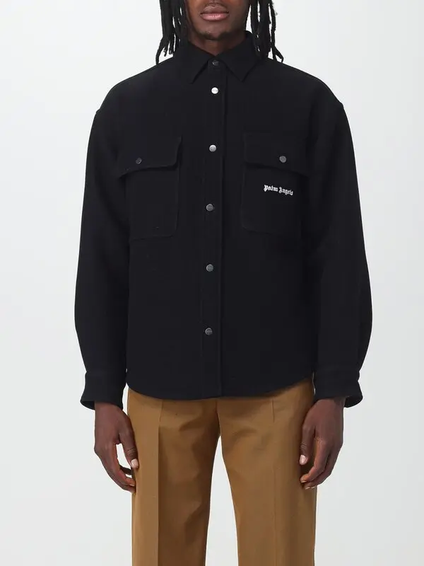 Palm Angels Button-up Shirt Jacket