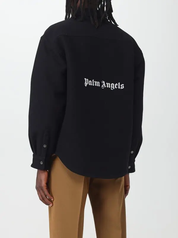Palm Angels Button-up Shirt Jacket