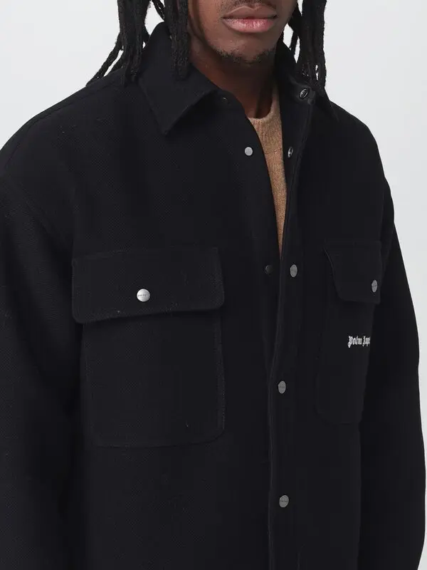Palm Angels Button-up Shirt Jacket