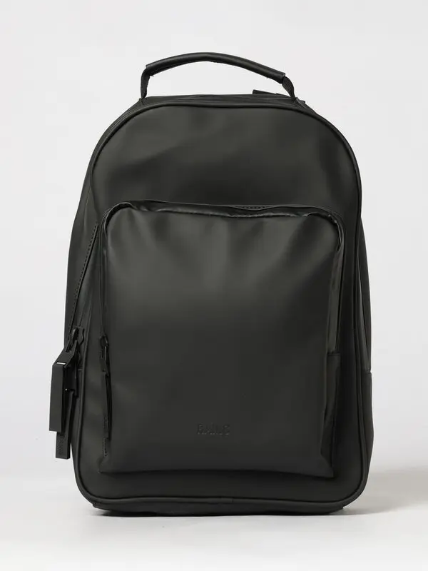 Rains Book Daypack In Waterproof Pu - Black