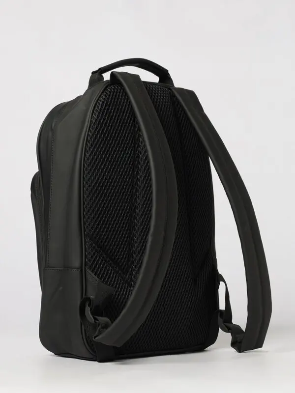Rains Waterproof Pu Book Daypack - Black