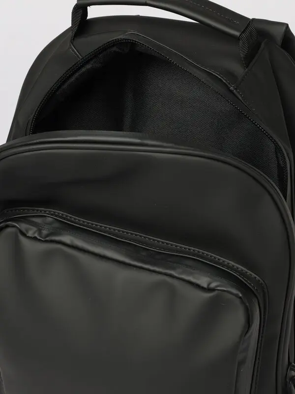 Rains Waterproof Pu Book Daypack - Black