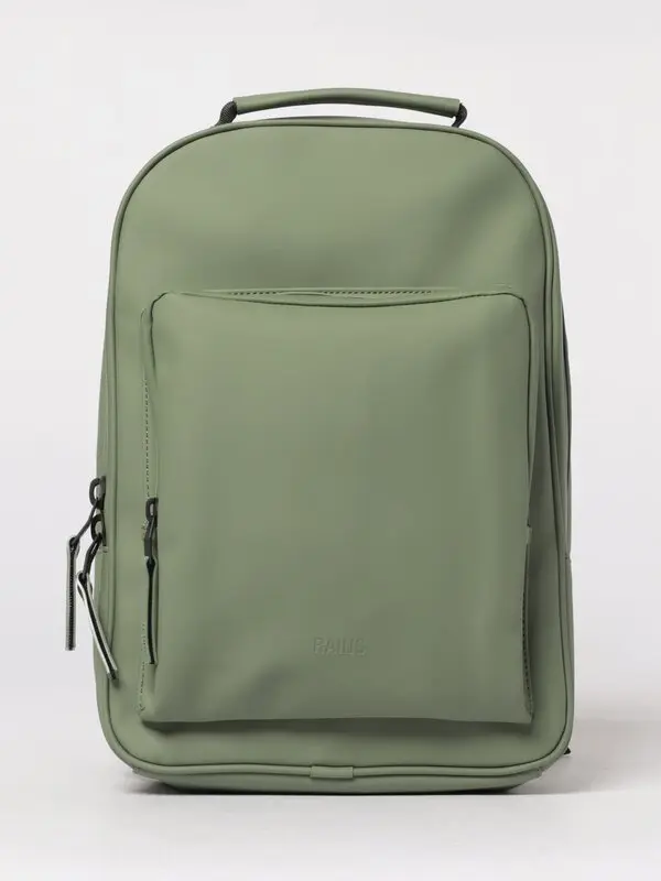 Rains Waterproof Pu Book Daypack - Green