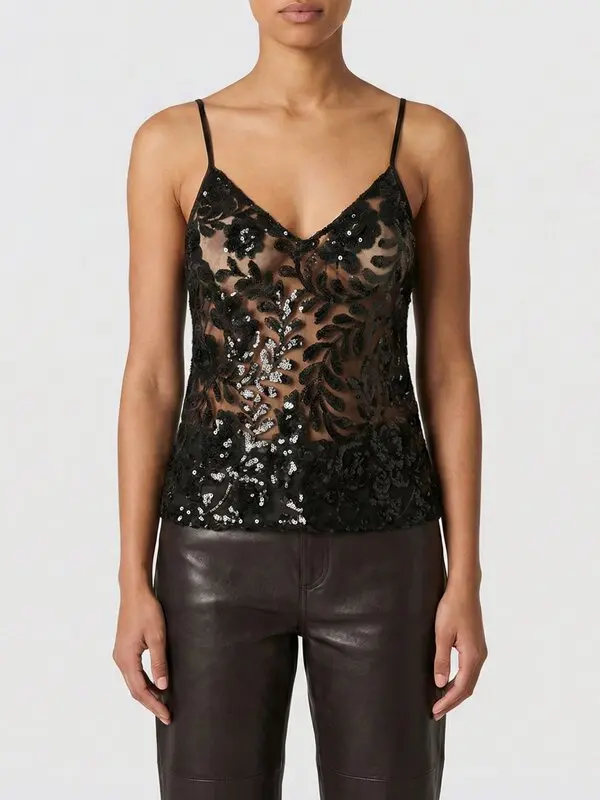 GOLDEN GOOSE Embroidered Evening Top