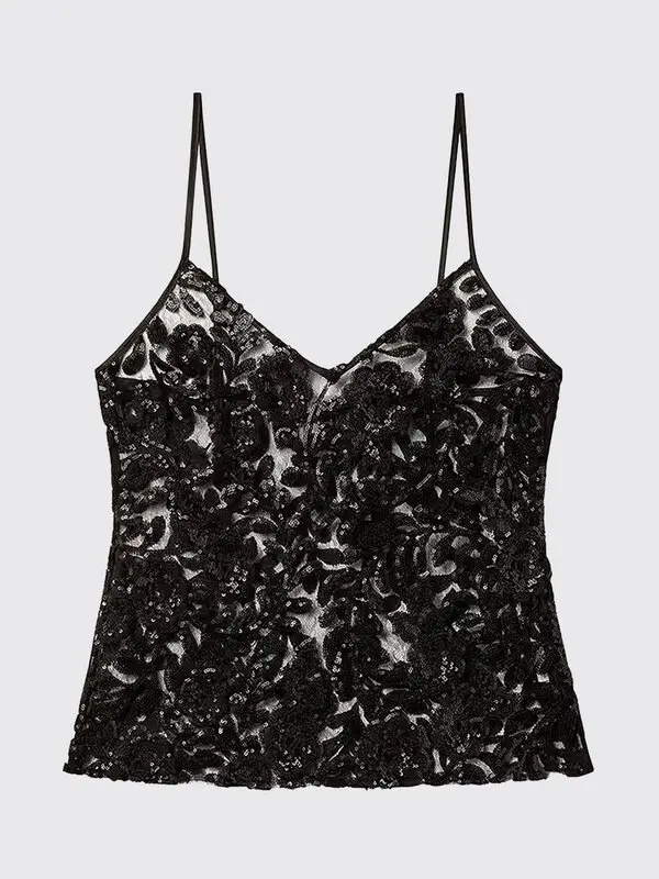 GOLDEN GOOSE Embroidered Evening Top