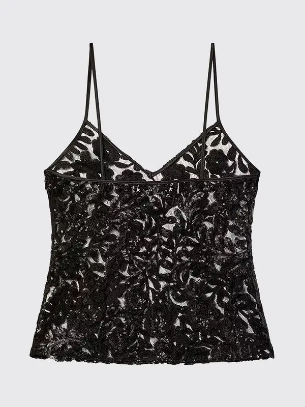 GOLDEN GOOSE Embroidered Evening Top