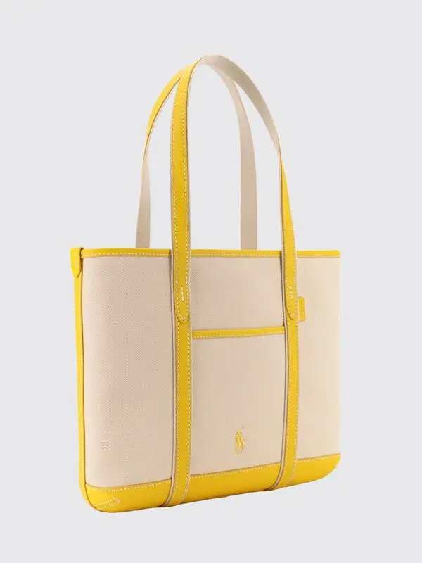Polo Ralph Lauren Canvas And Leather Bag