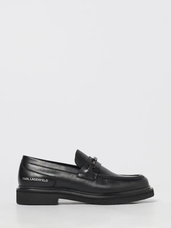 Karl Lagerfeld Loafers With Chain Detail