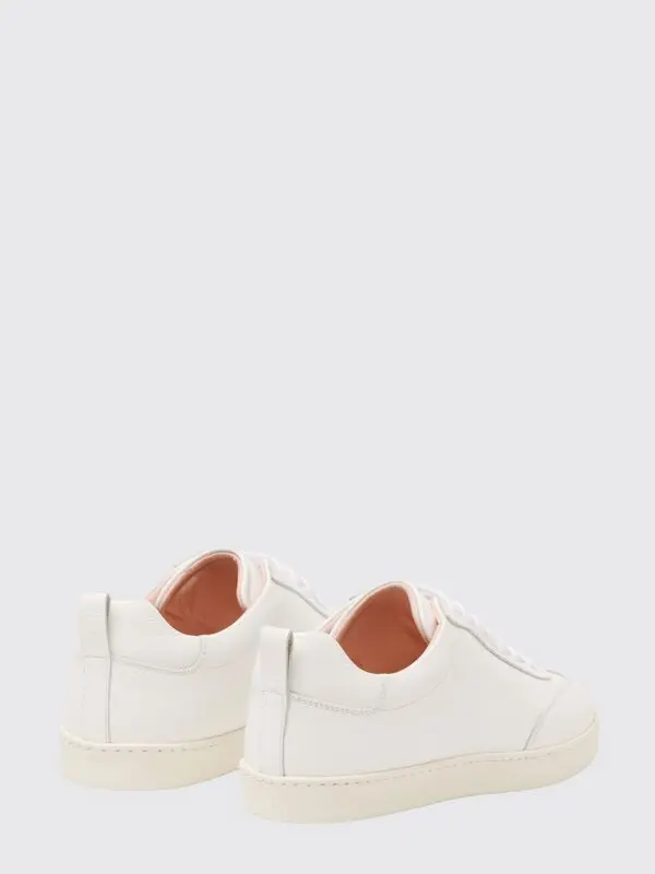 Fabiana Filippi Natural Grain Leather Lace-up Sneakers