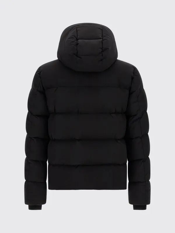 MOORER Alarick-kn Wool And Cashmere Down Jacket With Detachable Hood