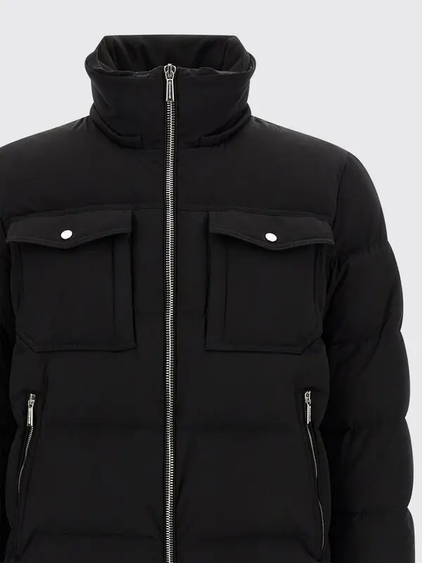 MOORER Alarick-kn Wool And Cashmere Down Jacket With Detachable Hood