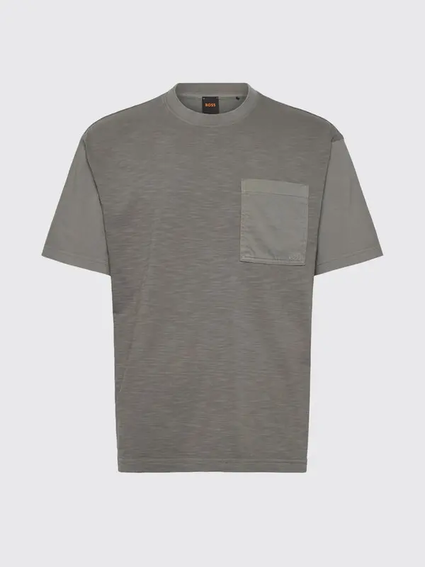 BOSS Basic Cotton T-shirt - Grey