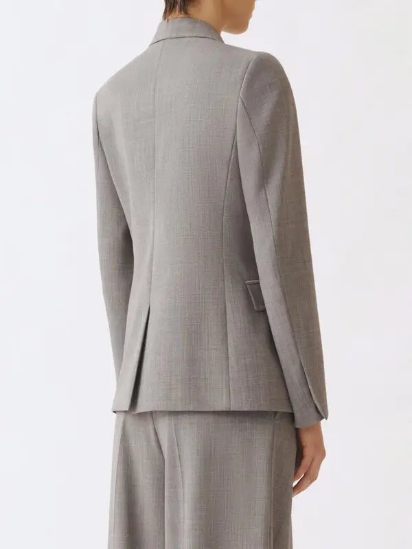 Fabiana Filippi Double-breasted Virgin Wool Blazer