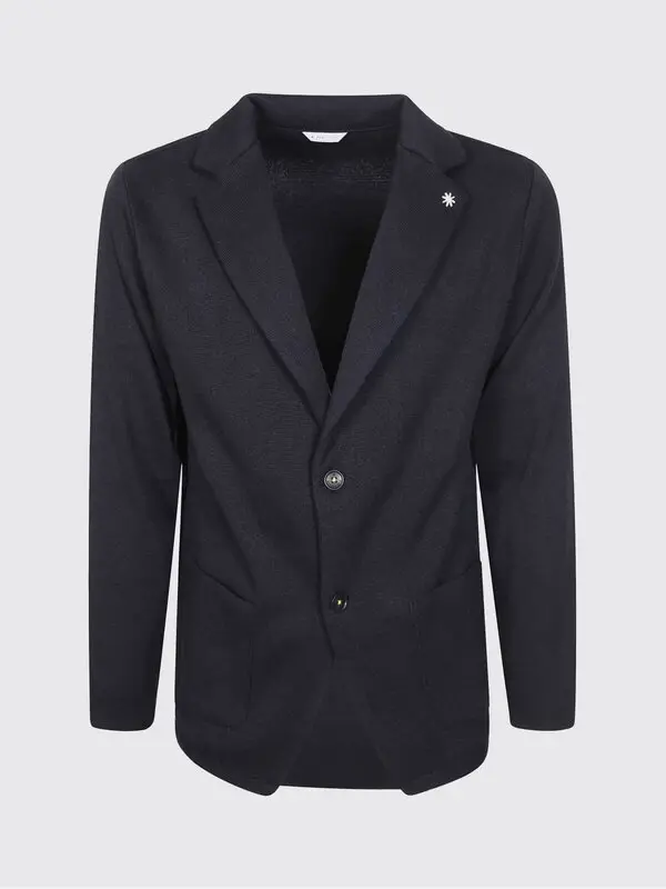 MANUEL RITZ Jersey Single Breasted Blazer