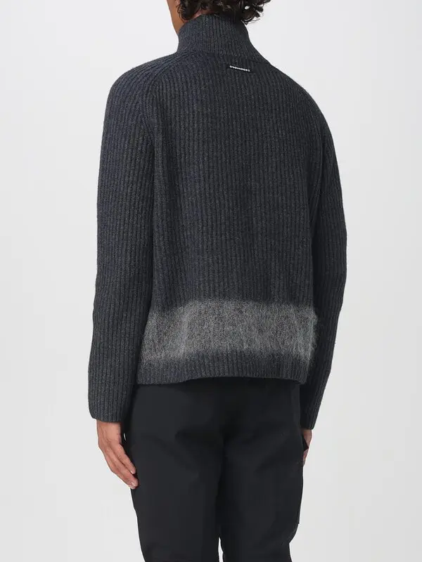 Dsquared2 Zip-up Ribbed Knit Jumper