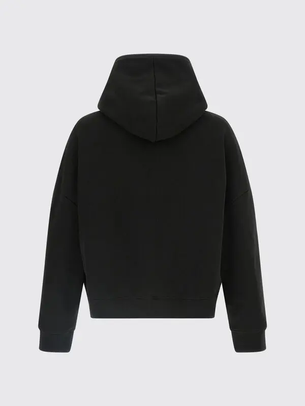 ENTIRE STUDIOS Cotton Zip-up Hoodie - Black 1