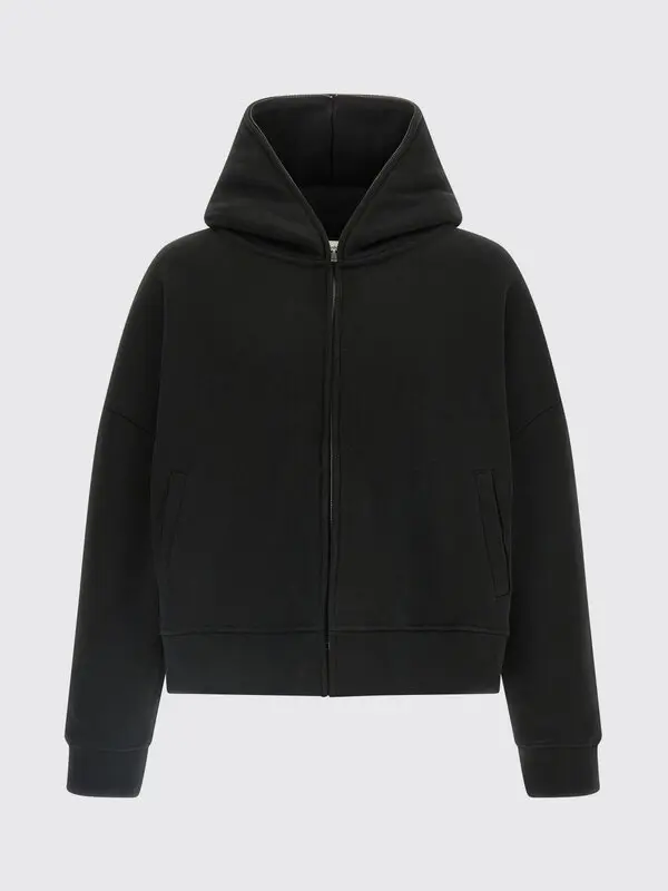 ENTIRE STUDIOS Cotton Zip-up Hoodie - Black