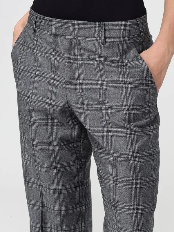 PT TORINO Tailored Check Trousers