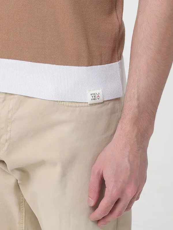 Peuterey Cotton Knit Polo Shirt
