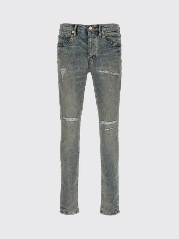 PURPLE BRAND P001 Mid-rise Slim-fit Stretch Denim Jeans