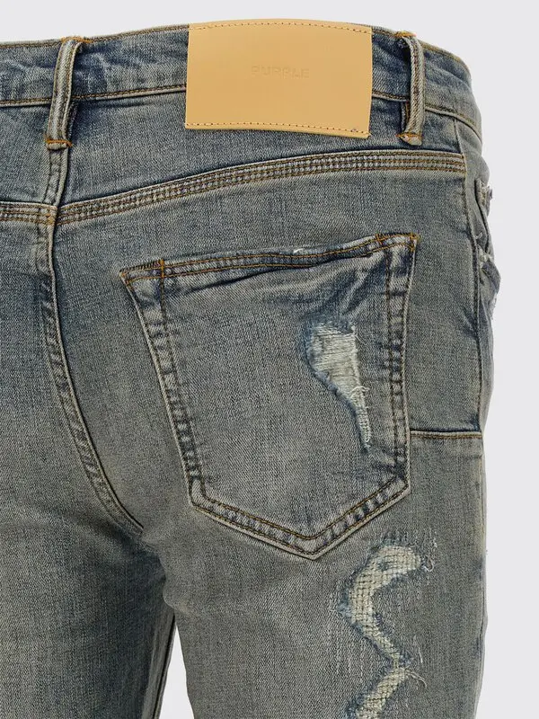 PURPLE BRAND P001 Mid-rise Slim-fit Stretch Denim Jeans