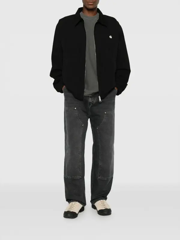 Carhartt Work In Progress Madison Relaxed Fit Cotton Jacket - Black