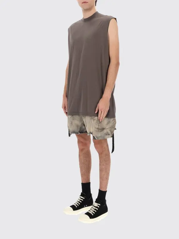 Rick Owens Cotton Tank Top - Brown
