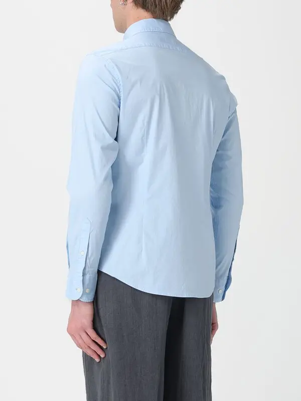 LA MARTINA Classic Cotton Shirt - Gnawed Blue