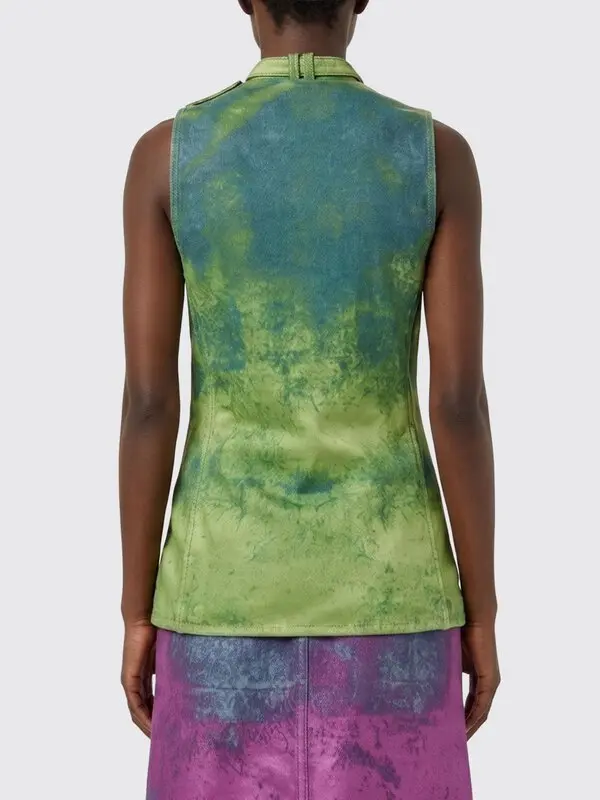 DIESEL® Sleeveless Tie Neck Top