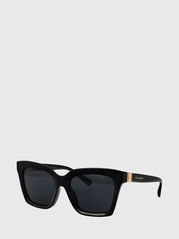 Dolce & Gabbana Tortoiseshell Square Frame Sunglasses - Black
