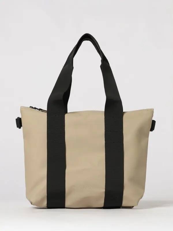 Rains Micro Tote Bag In Pes - Beige