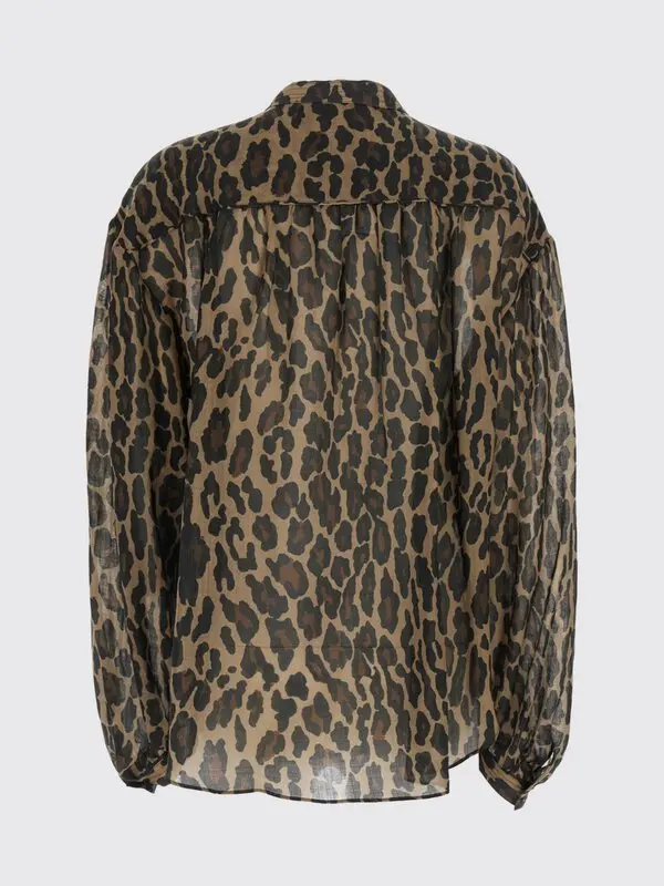 BAZAR DELUXE Printed Viscose Blouse