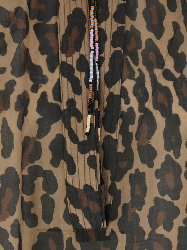 BAZAR DELUXE Printed Viscose Blouse